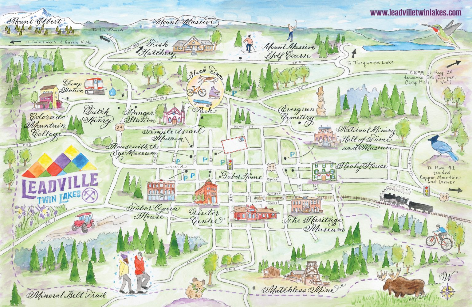 Visitor Guide & Maps - Visit Leadville Twin Lakes
