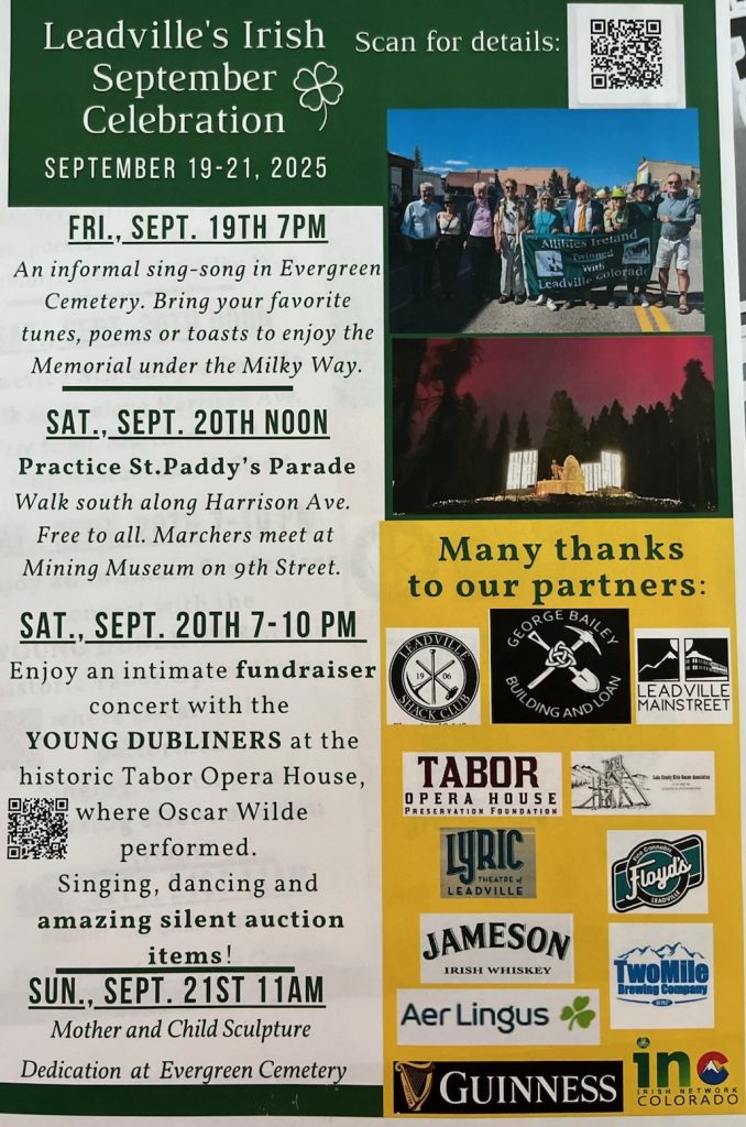 Leadville's Irish Weekend 2025 - Visit Leadville Twin Lakes